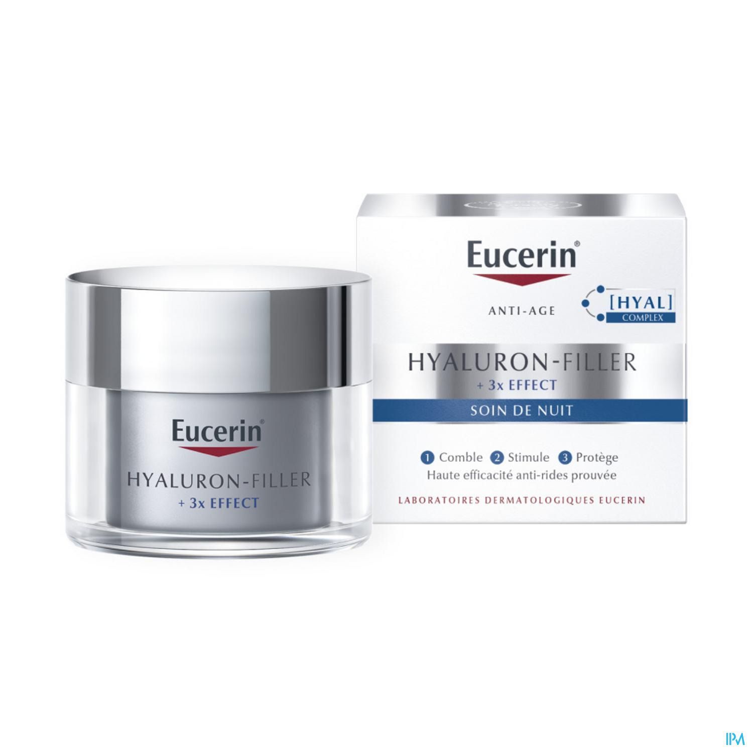 Eucerin Hyaluron-filler 3x Effect Soin De Nuit 50ml