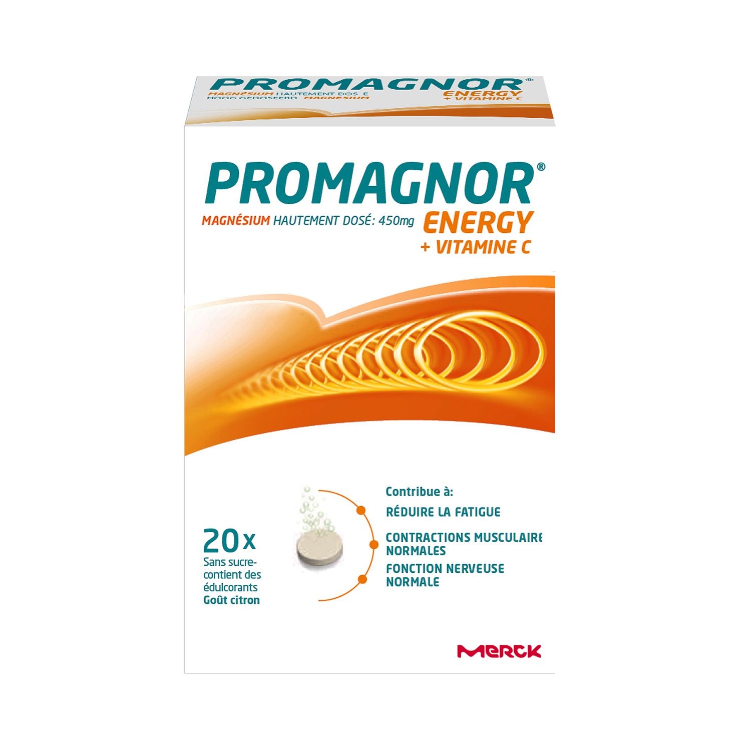 Promagnor Energy 2x10 Comprimés Effervescents