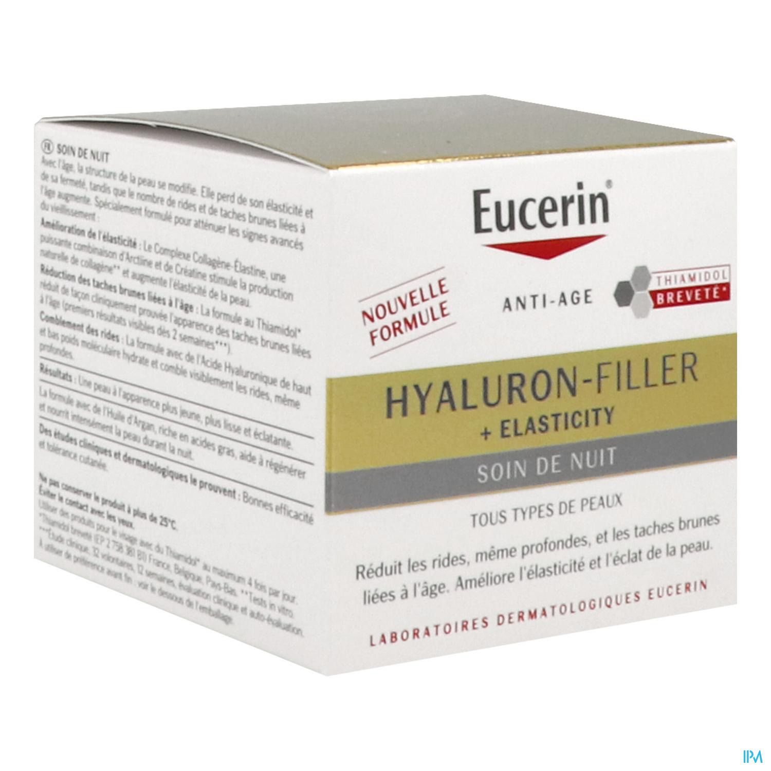 Eucerin Hyaluron-Filler +Elasticity de Soin Nuit 50ml