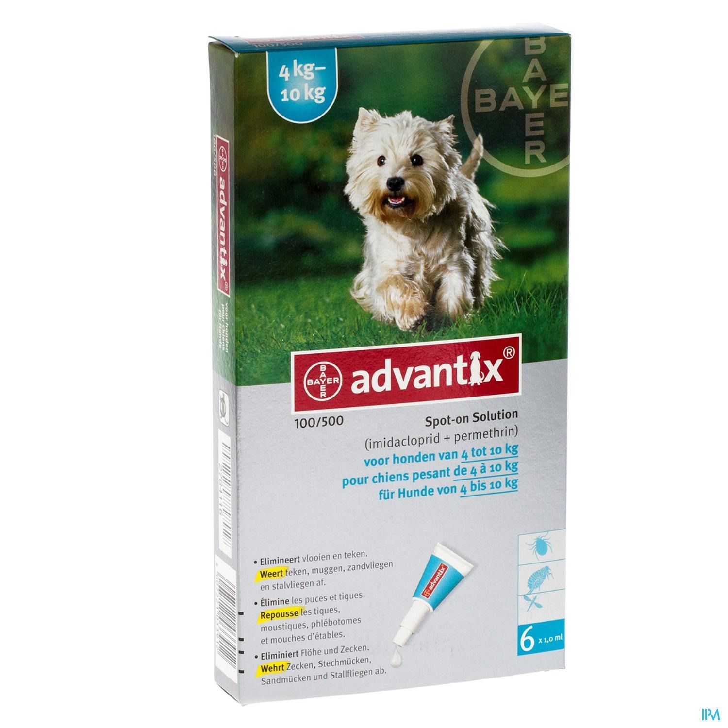 Advantix 100/ 500 Chiens 4
